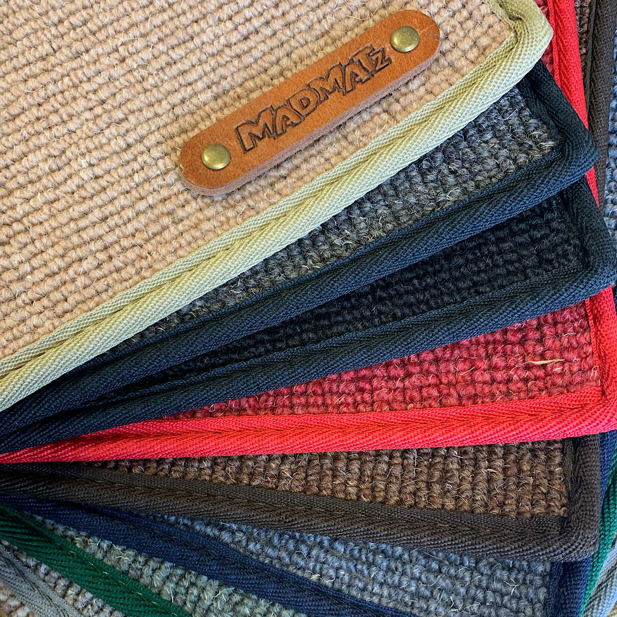 Square Weave Mercedes Mats - Madmatz