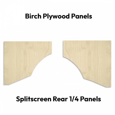 Splitscreen Plywood Rear Quarter Panels - Madmatz