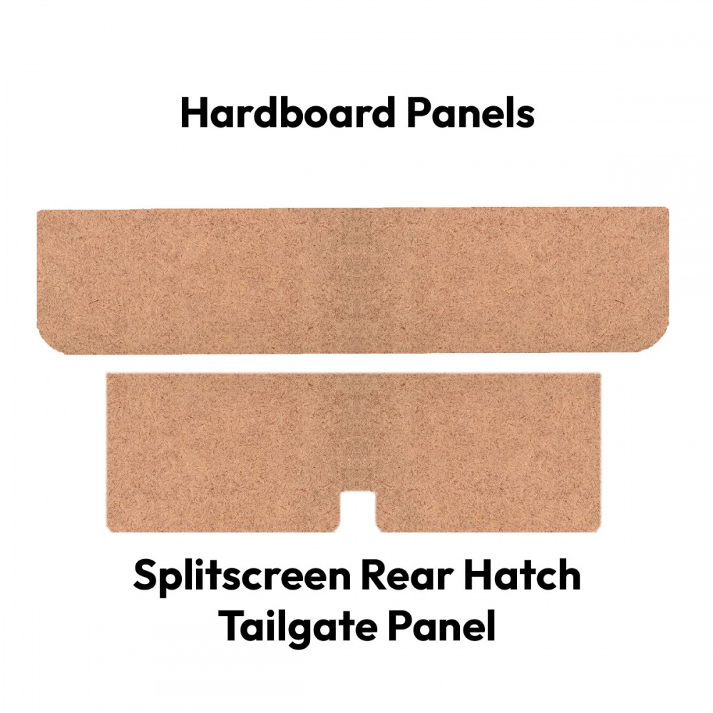 Split Screen Hardboard Tailgate Trim Panels - Madmatz
