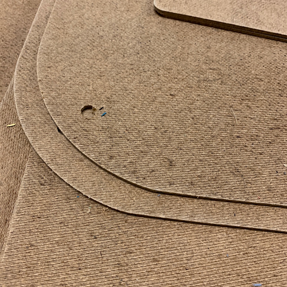 VW Bay Window Hardboard Front Door Trim Panels - Madmatz