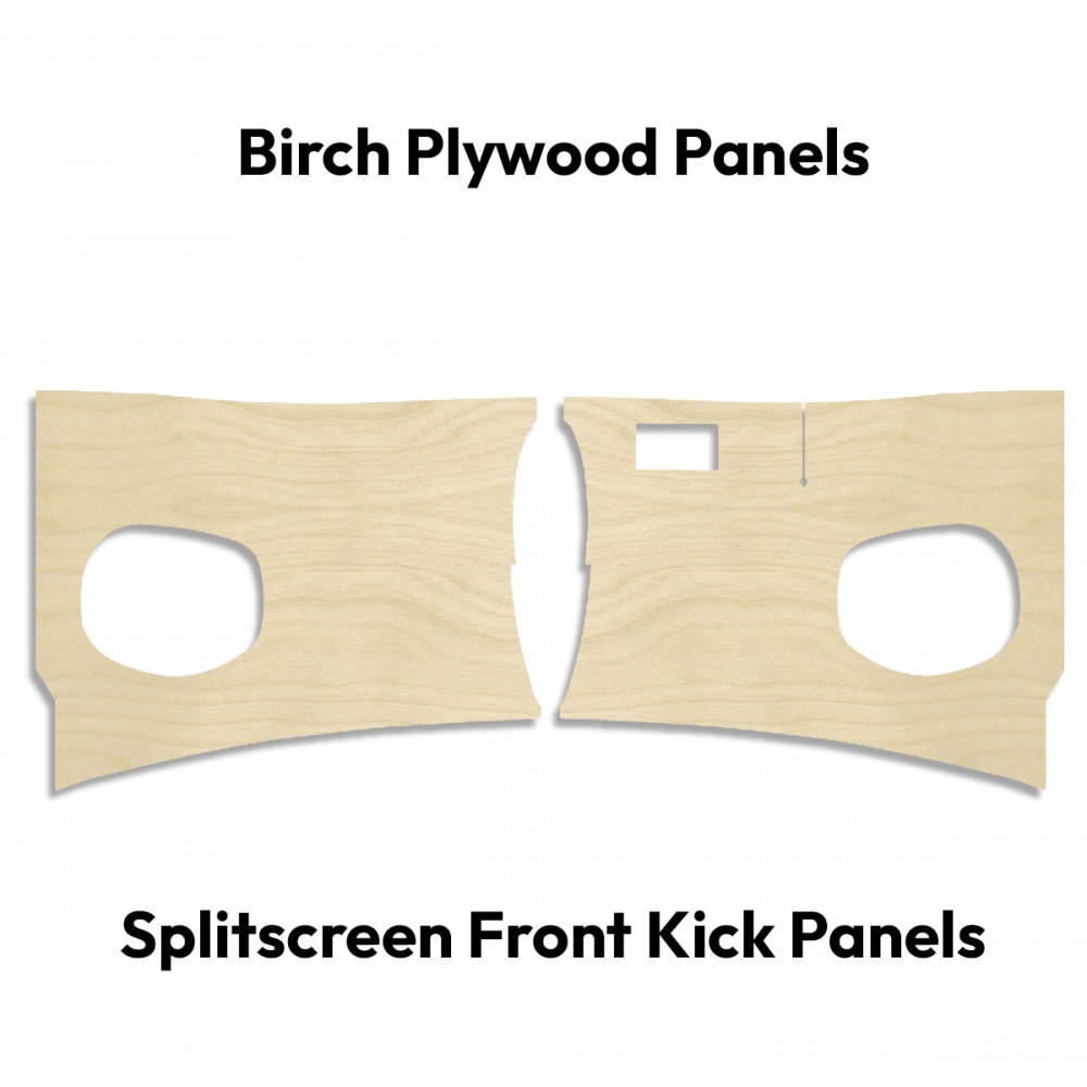 Split Screen Plywood Kick Panels - Madmatz