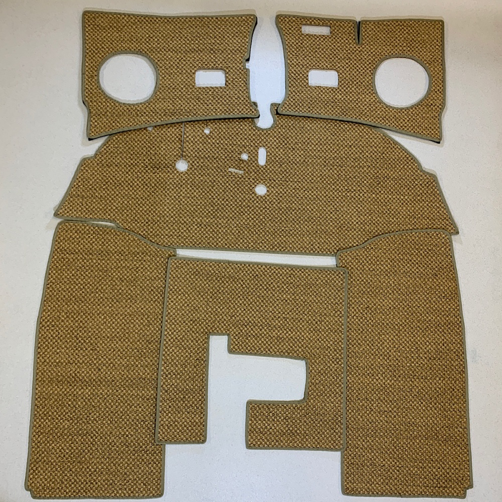 Sisal Split Screen Mat Set 2 - Madmatz