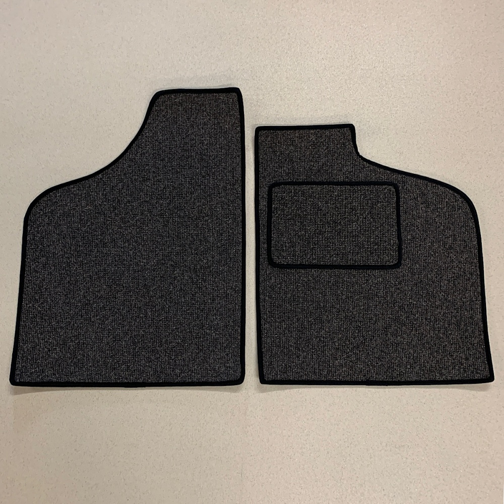 Front Square Weave Over Mats for Type 3 Square Back or Notch Back - Madmatz