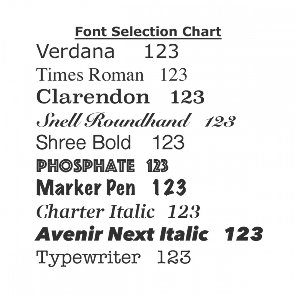 Custom Camper Van Name Stickers X 5 - Madmatz